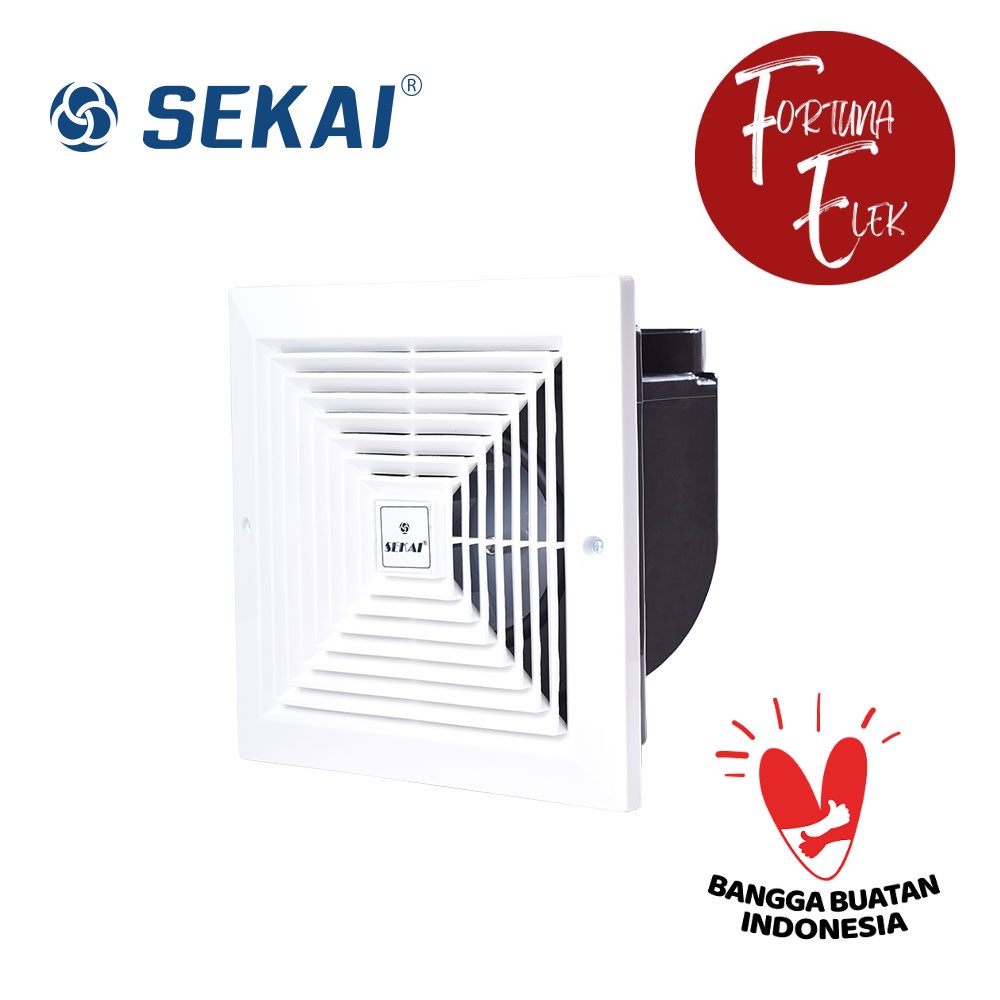 Jual Sekai Exhaust Fan MVF-1091 10 Inch 25 cm Ceiling Plafon dengan Corong | Shopee Indonesia