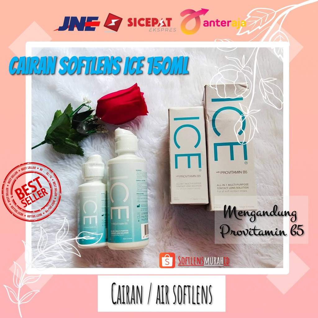 Jual Cairan Softlens / Air Softlens ICE 150ml plus ProVITAMIN B5 ...