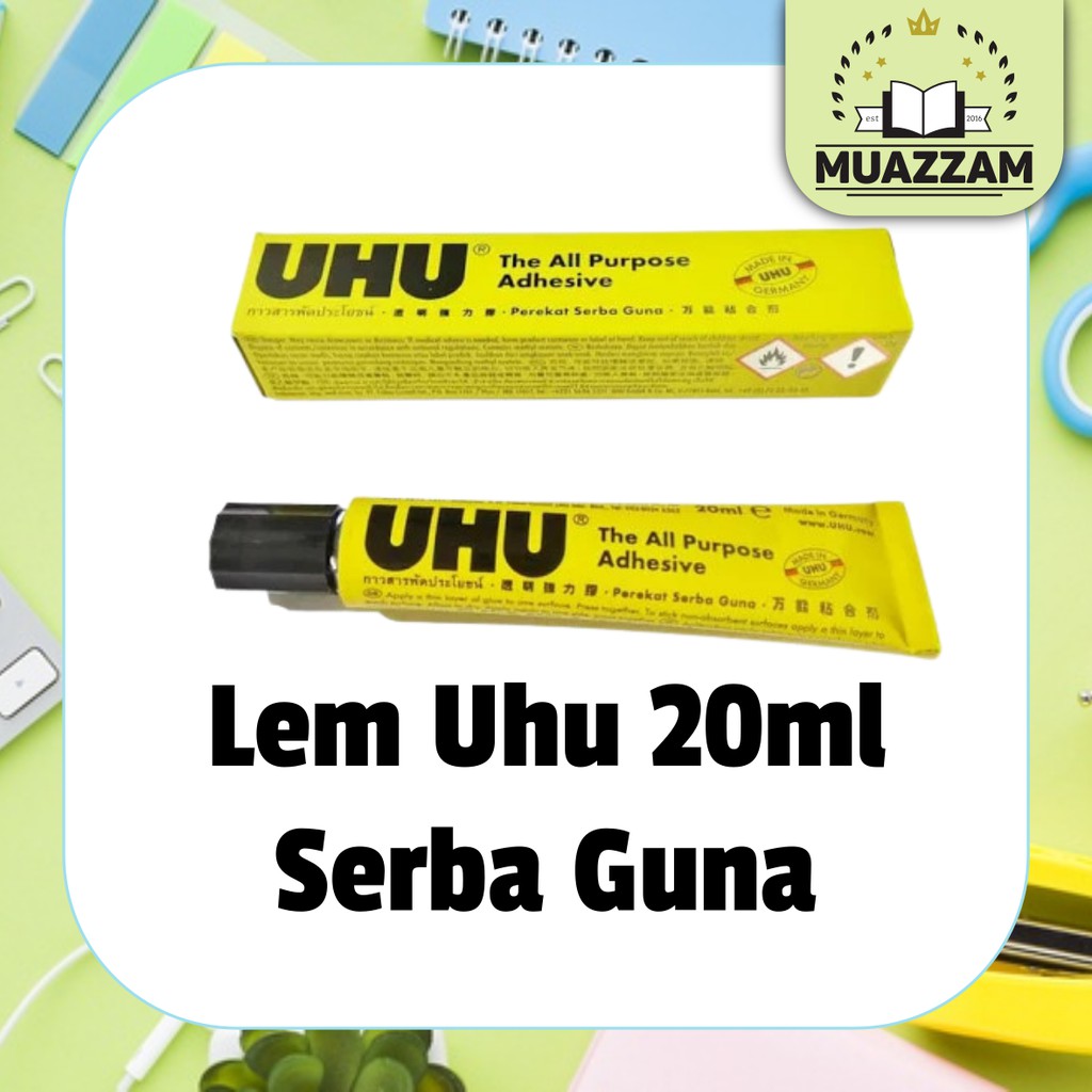 Jual UHU Lem Gel Kuning 20ml Serba Guna | Shopee Indonesia