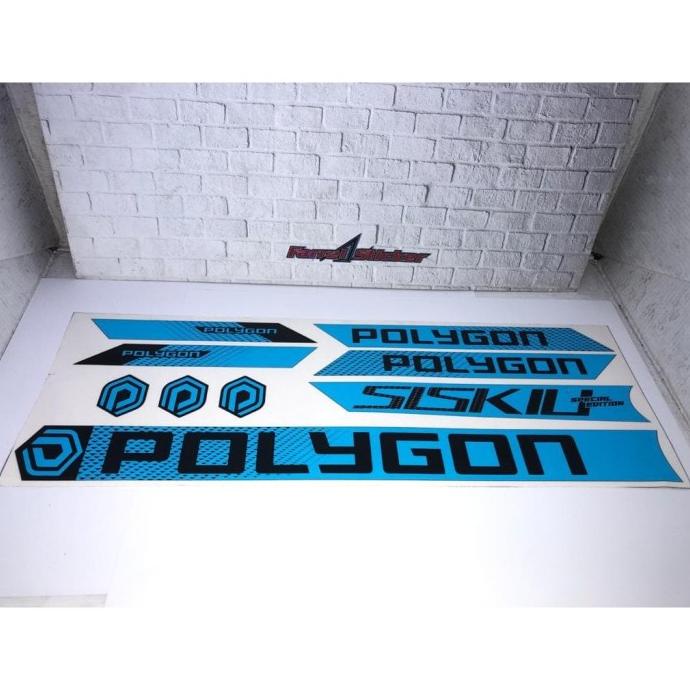 Jual stiker sepeda sticker decal POLYGON SISKIU farr3l55 Segera Beli ...