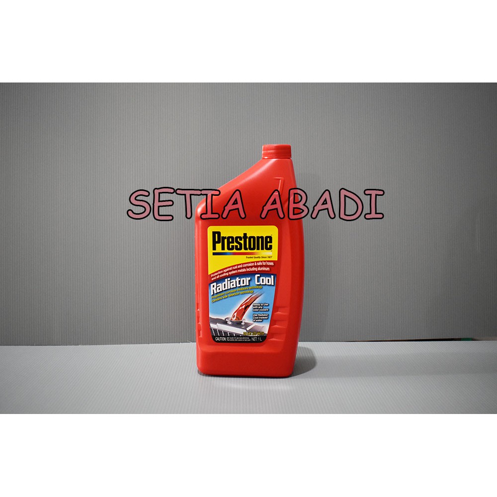 Jual RADIATOR COOLANT / AIR RADIATOR PRESTONE WARNA MERAH 1 LITER ...