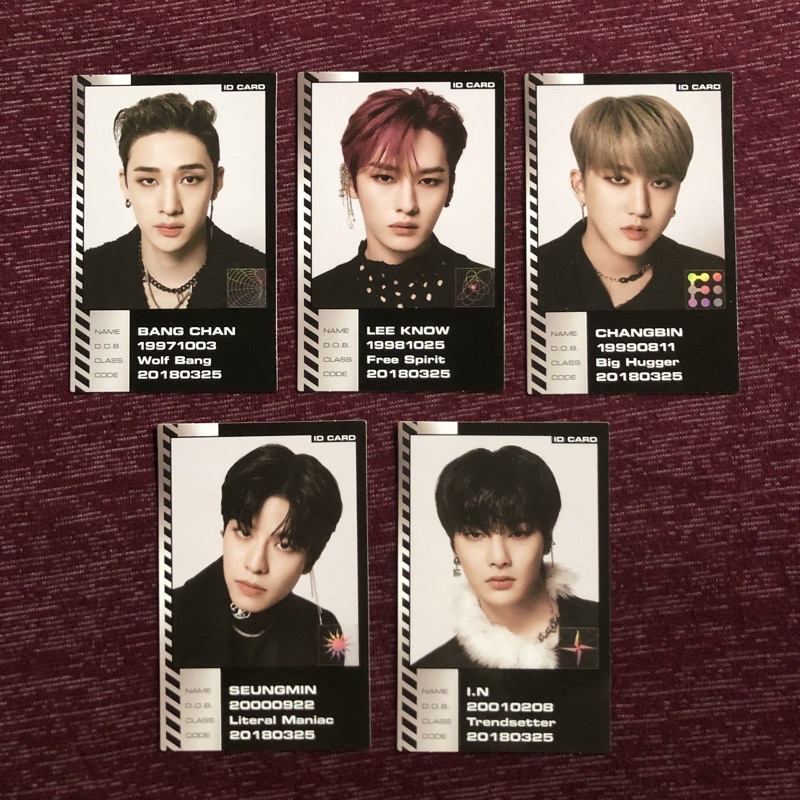Jual ID PHOTOCARD BANGCHAN CHANGBIN HAN I.N STRAYKIDS ODDINARY | Shopee ...
