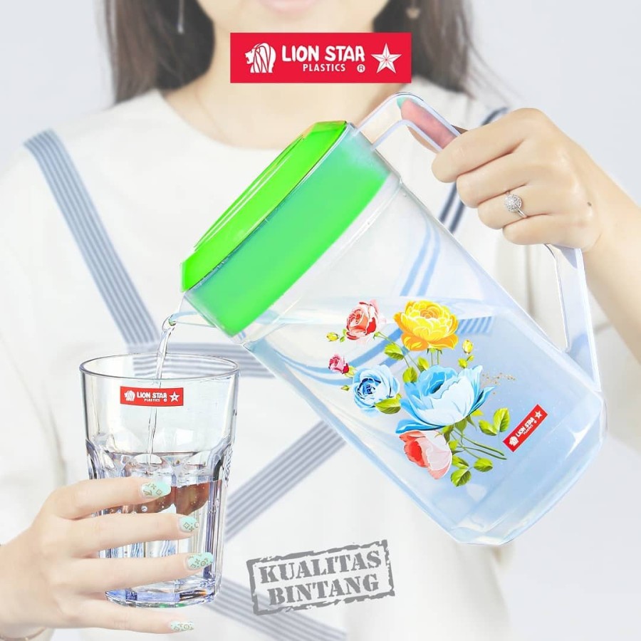 Jual Lion Star Teko / Water Jug 2.1 Lt Tempat Air Teko Plastik | Shopee Indonesia