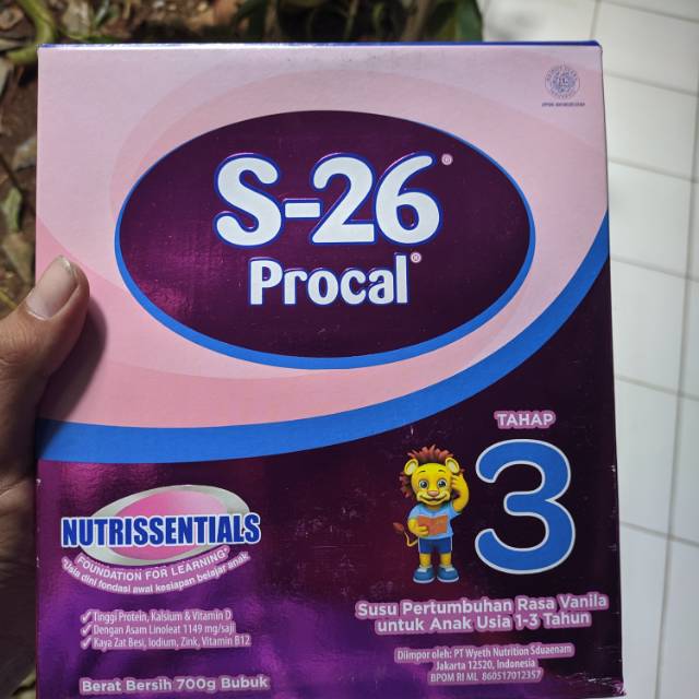 Jual S26 PROCAL TAHAP 3 700G | Shopee Indonesia
