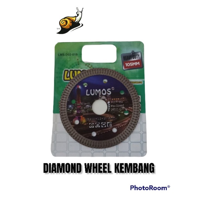 Jual LUMOS MATA POTONG GRINDA DIAMOND WHEEL GRANIT MARMER SUPERTHIN 4 ...