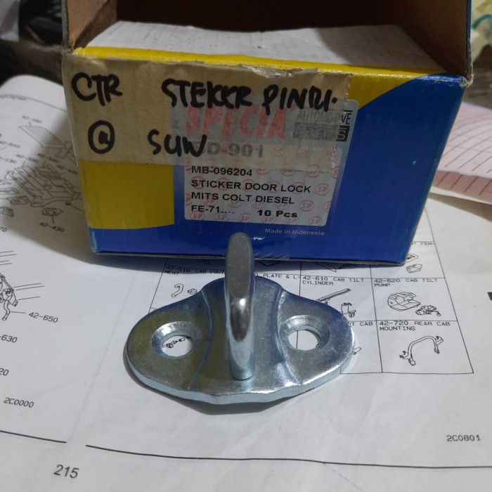 Jual Stecker Pintu / Bracket Pintu Canter MK402055 | Shopee Indonesia