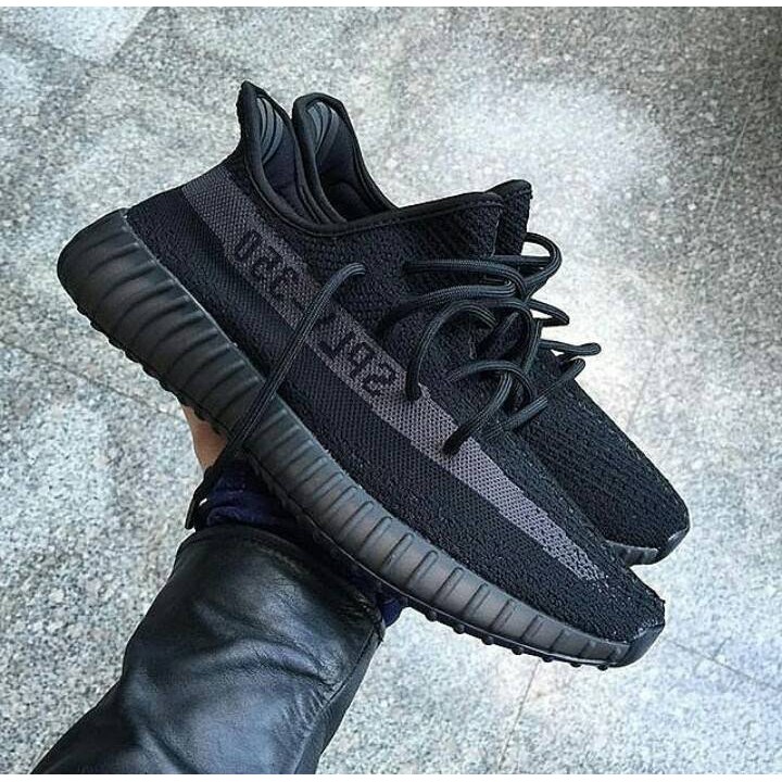 Jual SEPATU SNEAKER YEEZY V2 BLACK SOUL HITAM PREMIUM VIETNAM ORIGINAL ...