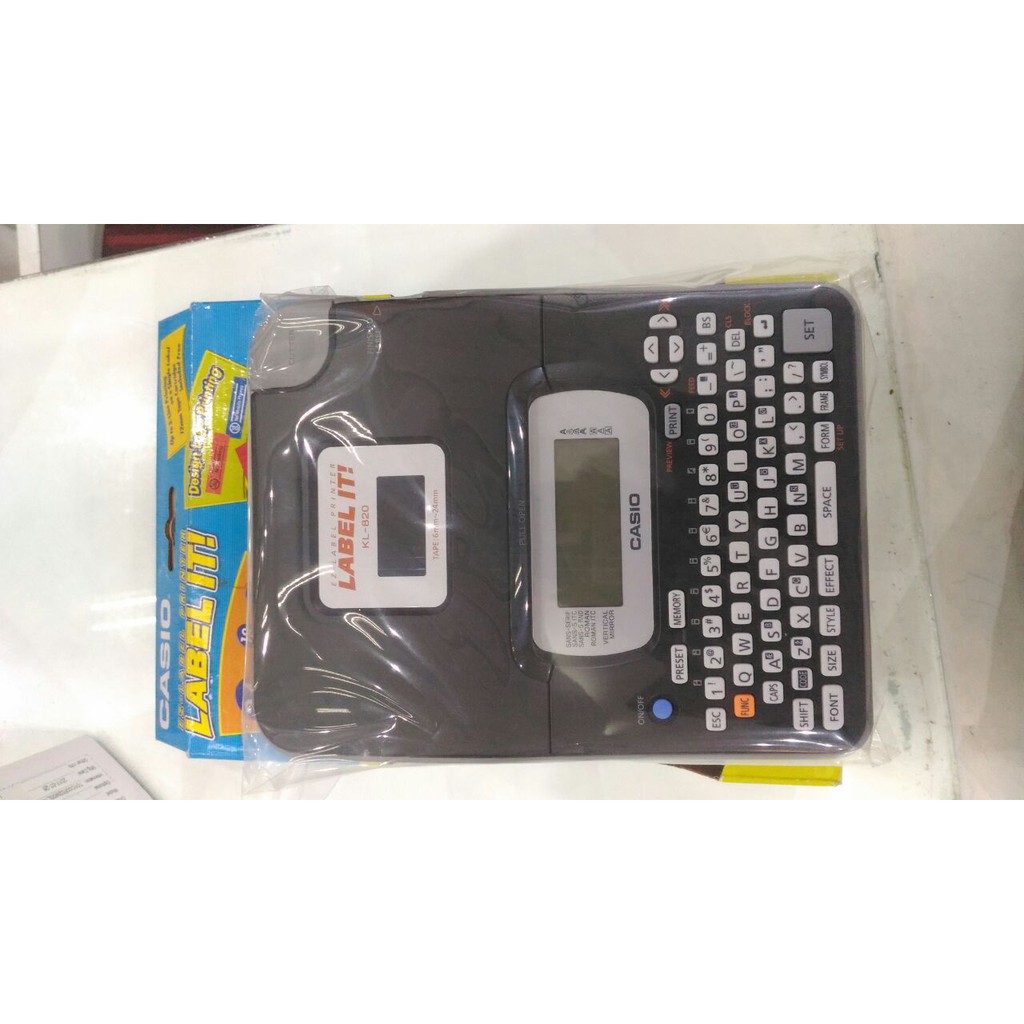 Jual MESIN LABEL CASIO KL - 820W | Shopee Indonesia