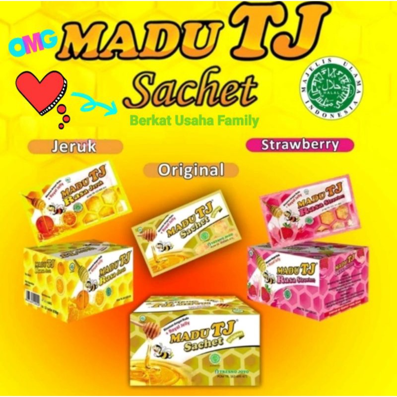 Jual Madu Tj Sachet All Varian Rasa isi 12 sachet | Shopee Indonesia