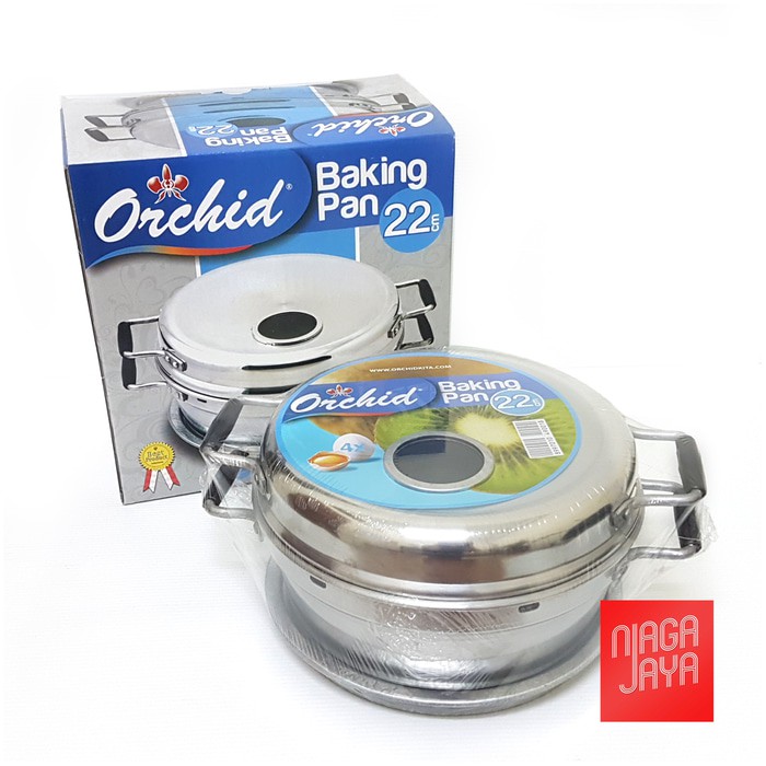 Jual Baking Pan telur 4 Orchid 22 cm | Shopee Indonesia