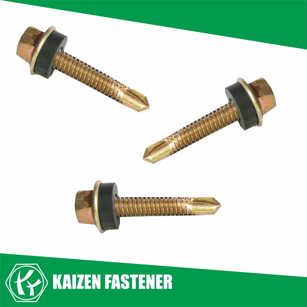 Jual #12x30 Baut / sekrup / roofing halus / ruping Atap 3cm | Shopee ...