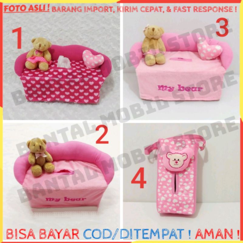 Jual Tempat box cover kotak tissue tisu tissu TISUE CAR ORGANIZER mobil ...