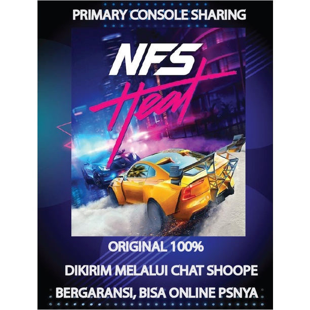 Jual Need for Speed Heat | NFS Heat PS5 & PS4 Digital Games Primary ...
