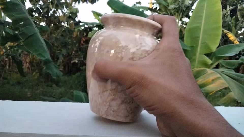 Jual Vas bunga marmer bejana marmer gentong hiasan batu marmer vase ...