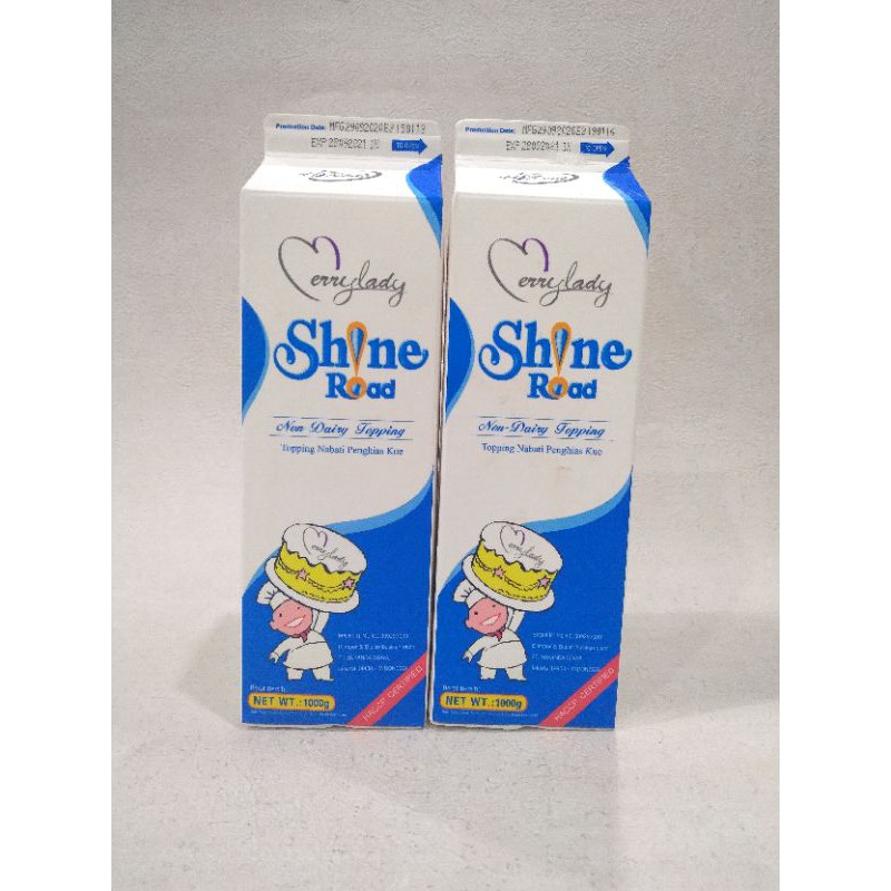 Jual Shineroad Whipped Cream Non Diary 1L | Shopee Indonesia