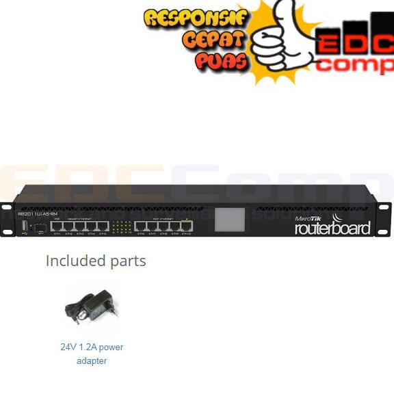 Jual Mikrotik Routerbord Rb2011Uias-Rm / Rb2011 Uias Rm / Rb2011Uias Rm ...