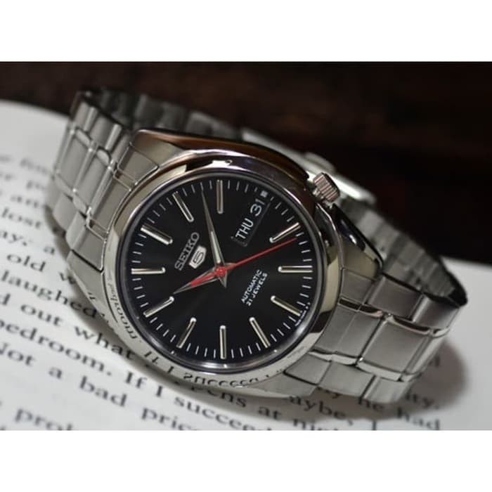 Jual Seiko 5 SNKL45K1 Jam Tangan Pria Original SNKL45 Automatic Black ...