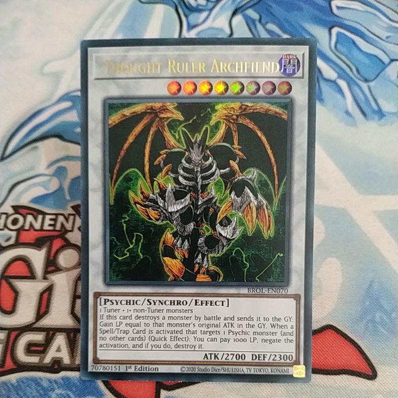 Jual yugioh thought ruler archfiend BROL original | Shopee Indonesia