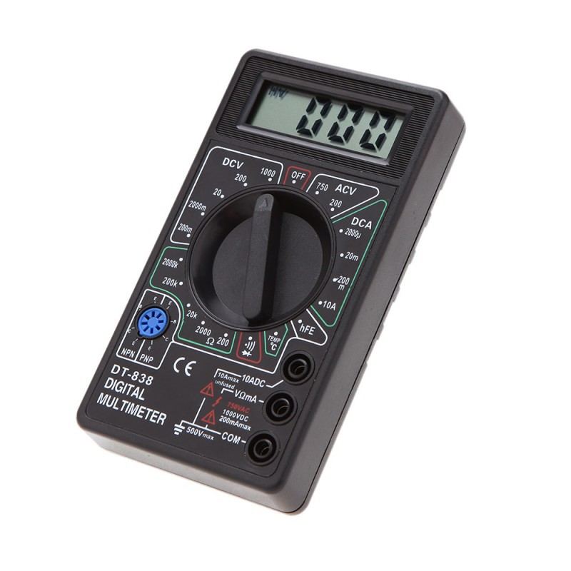 Jual Multitester Multimeter Digital DT838 | Shopee Indonesia