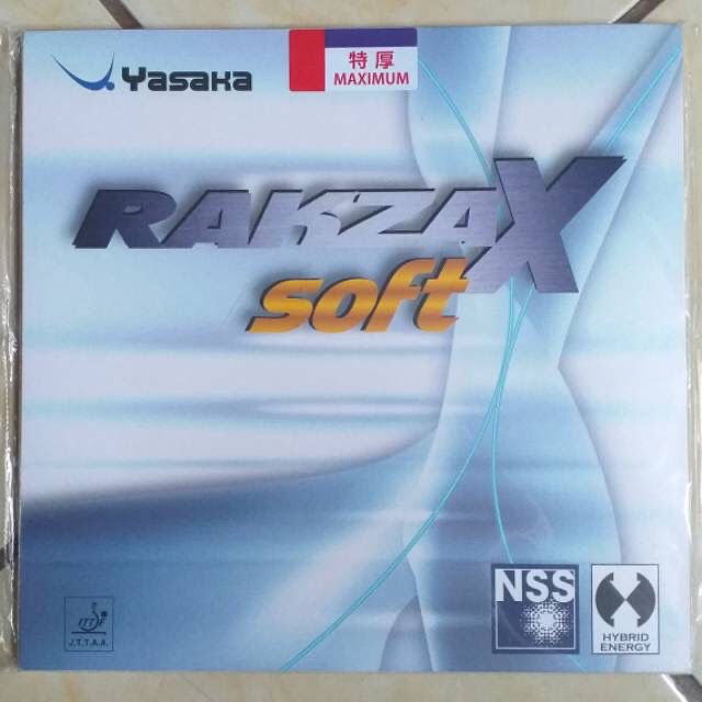Jual ORIGINAL YASAKA RAKZA X SOFT Karet Rubber Bat Bet Ping Pong Tenis ...