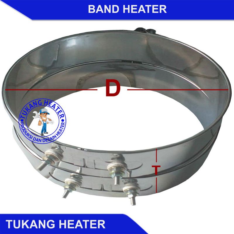 Jual Band Heater ukuran diameter 23,5 cm x Tinggi 7,5 cm x 220 Volt x 1000 Watt | Shopee Indonesia