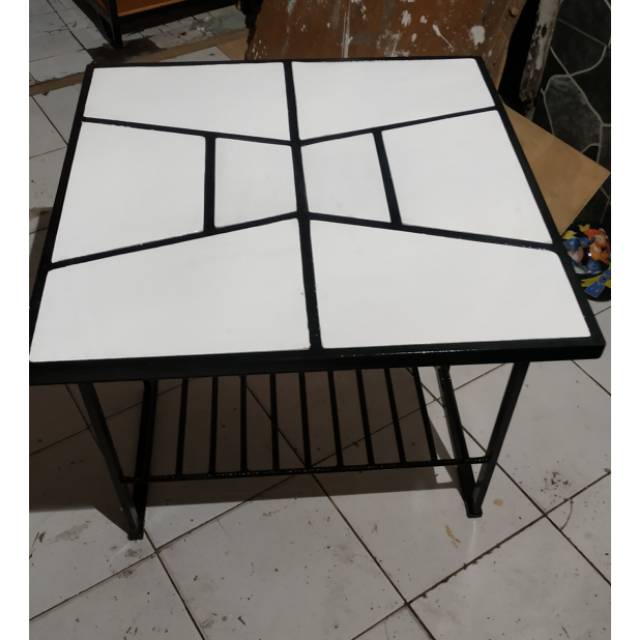 Jual Meja teras kotak besi | Shopee Indonesia