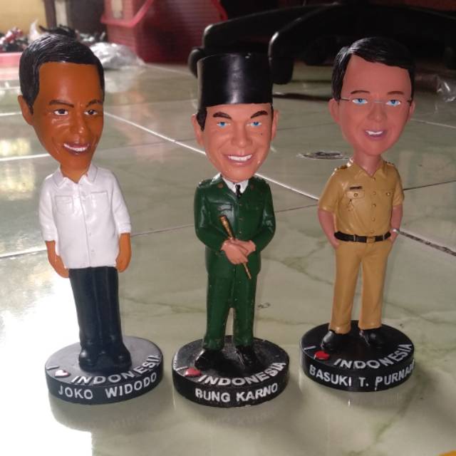 Jual Action figure pajangan tokoh nasional soekarno jokowi ahok ...