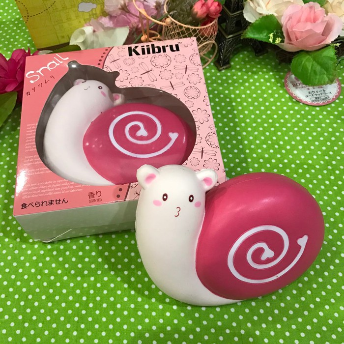 Jual Squishy Licensed Kiibru Funny Snail Amazing Original | Shopee ...