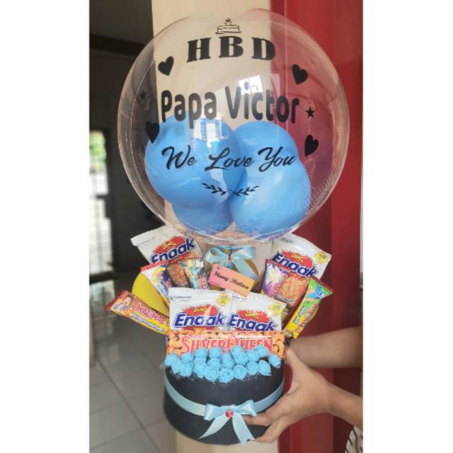 Jual Balon Buket / Balon Box/ Balon Bening/ Balon Snack / Balon ultah ...