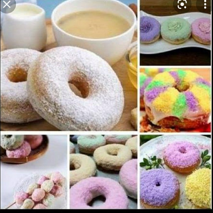 Jual UMKM Gula Dusting Gula donat warna repack 200 gr - Green Tea ...