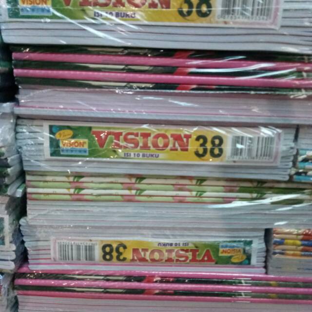 Jual BUKU TULIS VISION 38 LEMBAR | Shopee Indonesia