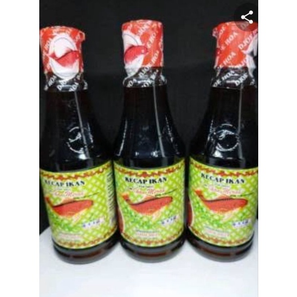 Jual kecap ikan cap ikan merah djoe hoa 255ml | Shopee Indonesia
