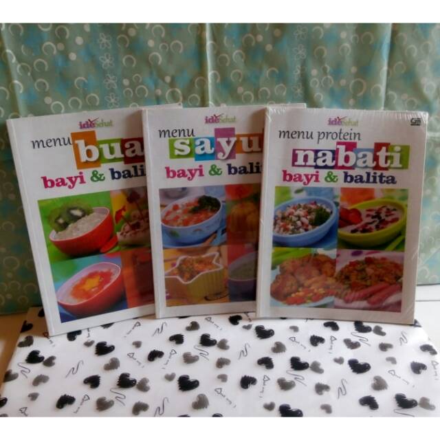 Jual Paket Ide Sehat Menu Bayi & Balita - 3 buku | Shopee Indonesia