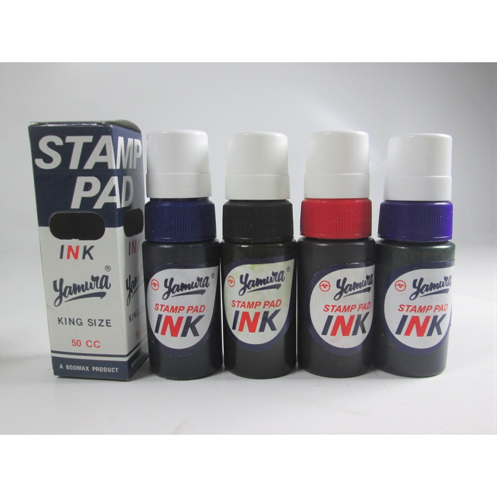 Jual Tinta Stempel / Tinta Isi Ulang Bak Stempel 50CC YAMURA | Shopee ...