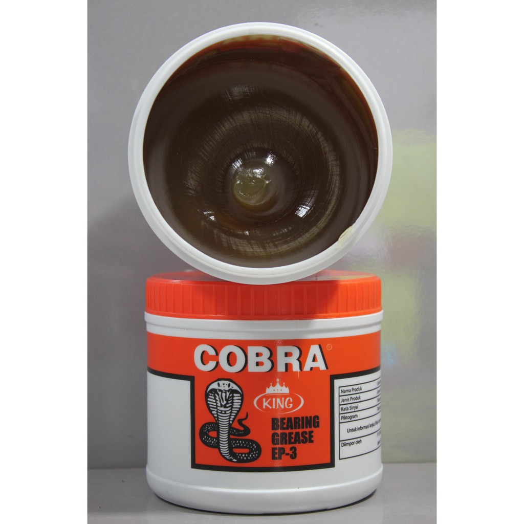 Jual Gemuk COBRA King Bearing Grease EP-3 EP3 Extreme Pressure HiTemp ...