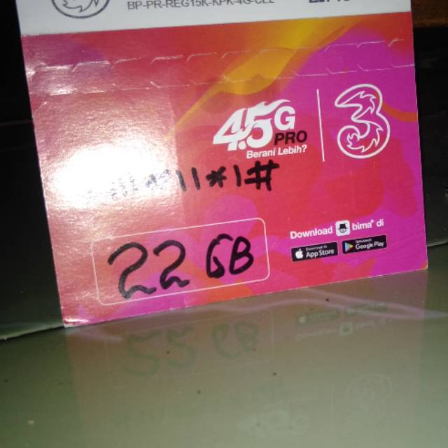 Jual Voucher Tri 22 Gb ( TIDAK TERBAGI ) + Unlimited Youtube 30 Hari | Shopee Indonesia