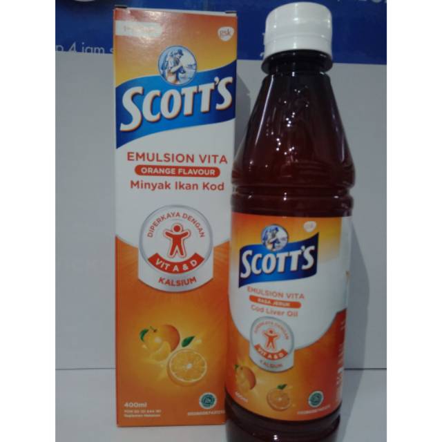 Jual Scotts Emulsion 400 ml | Shopee Indonesia