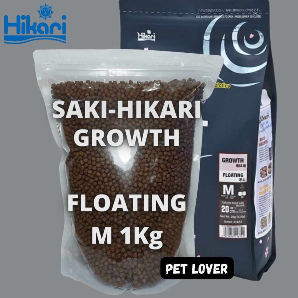 Jual Saki Hikari Growth Floating M Medium 1kg / Growth M Floating | Shopee Indonesia