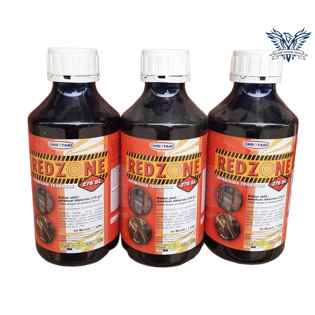Jual Redzone 276 SL 1 Liter Herbisida Parakuat Diklorida 276 g/l Racun ...