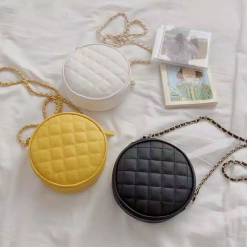 Jual Marinka Tas Selempang Sling Bag Rantai Mini (AD4) | Shopee Indonesia