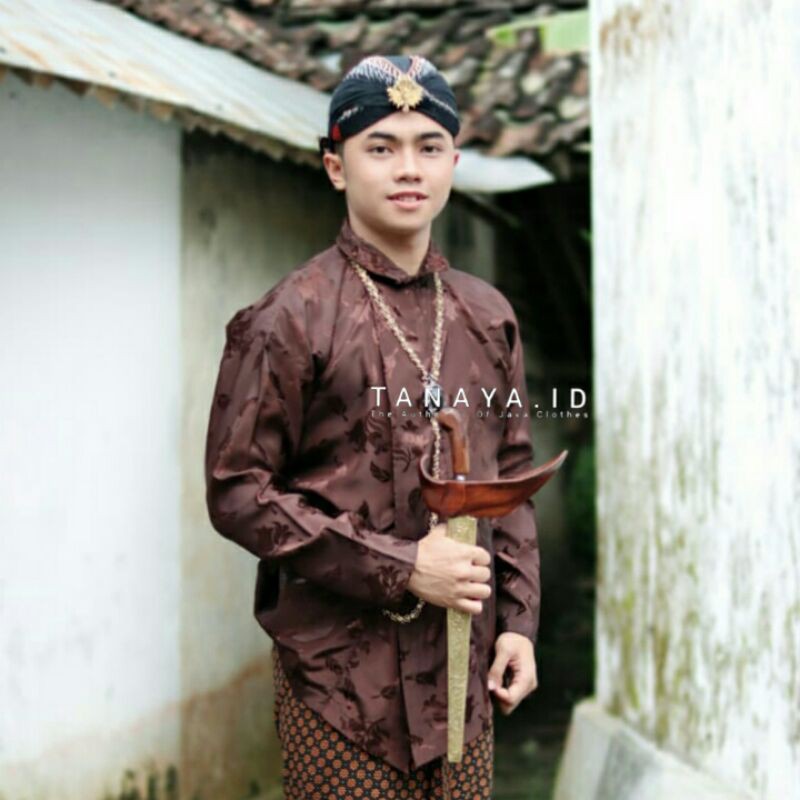 Jual Surjan Kembang Batu Pakaian Khas Jawa | Shopee Indonesia
