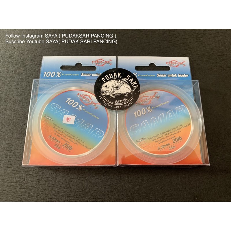 Jual tali senar atau Leader samar relix nusantara 20lbs dan 25lbs ...