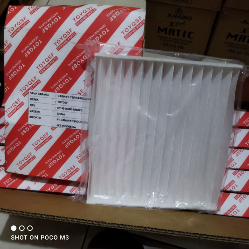Jual saringan/filter ac mobil /cabin air filter mobil innova old ...