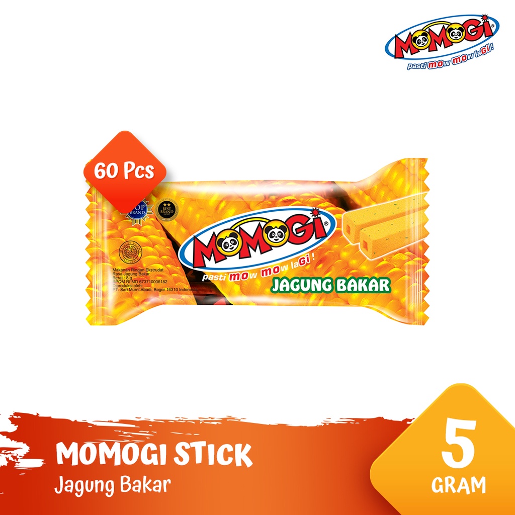 Jual Momogi Bundle 3 Stick Jagung Bakar 5gr (60 Pcs) | Shopee Indonesia