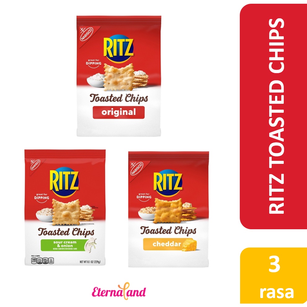 Jual Ritz Toasted Chips Snack Crackers - snack ritz biskuit rits ...