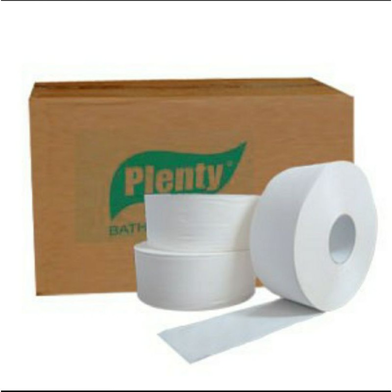 Jual JUMBO ROLL TISSUE PLENTY SEE U TISSUE ROL BESAR | Shopee Indonesia