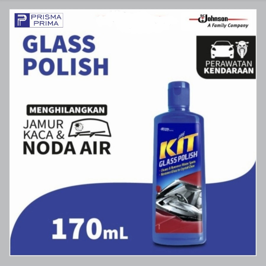 Jual KIT Glass Polish 170 ml Pembersih Jamur Kaca dan Noda Air Mobil ...