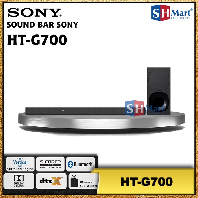 Jual SOUNDBAR SONY HT-G700 BLUETOOTH DOLBY ATMOS WIRELESS 3.1CH HTG700 ...