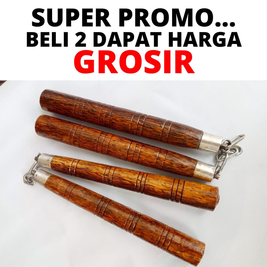 Jual Nunchaku Kayu Ruyung Untuk Olahraga | Shopee Indonesia