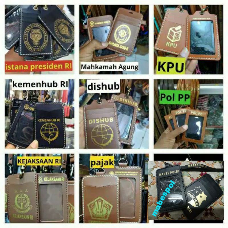 Jual TMPAT ID CARD MA KEJAKSAAN PAJAK KPU ISTAna PRESDEN kemenhub POL ...
